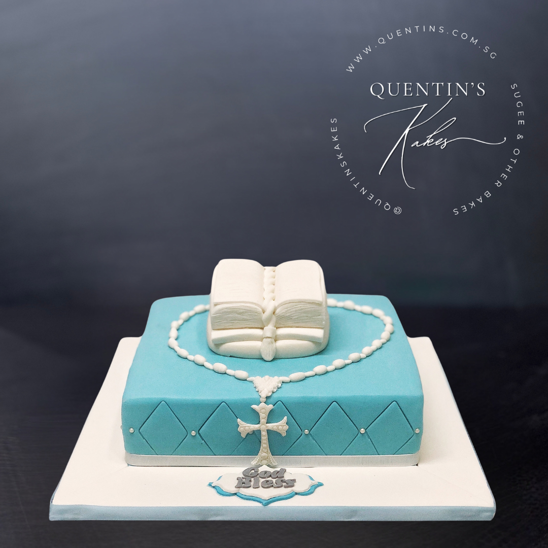 Blessed Rosary & Bible Cake – Quentin's Eurasian Restaurant