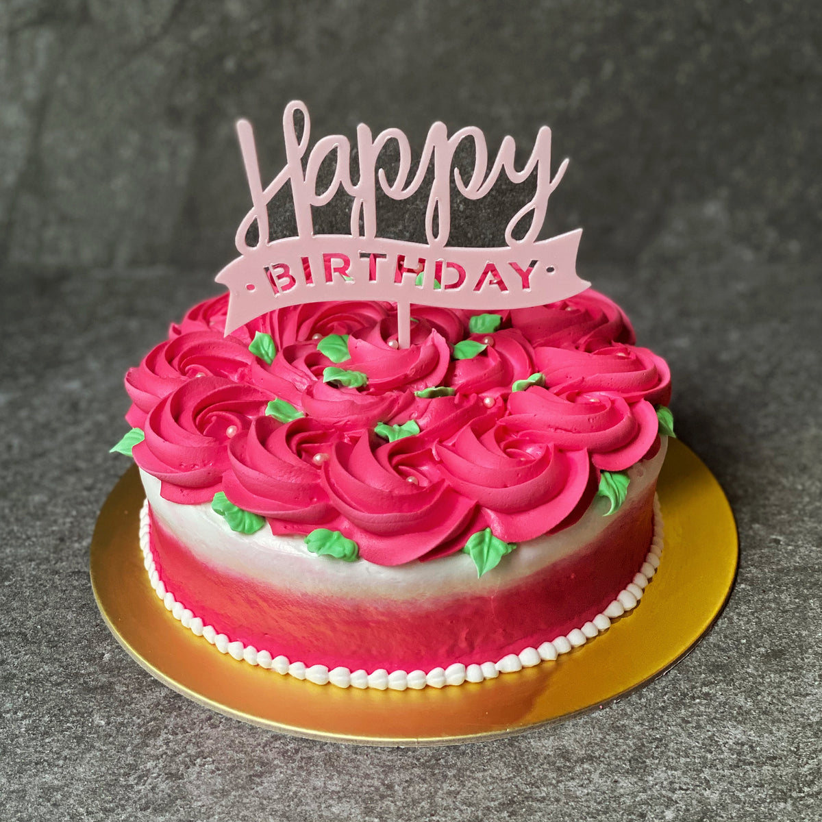 Decorated Sugee Cake in Royal Icing – Quentin's Eurasian Restaurant